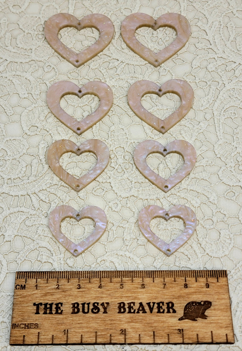 Acrylic 4 Tier Open Heart Set – The Busy Beaver