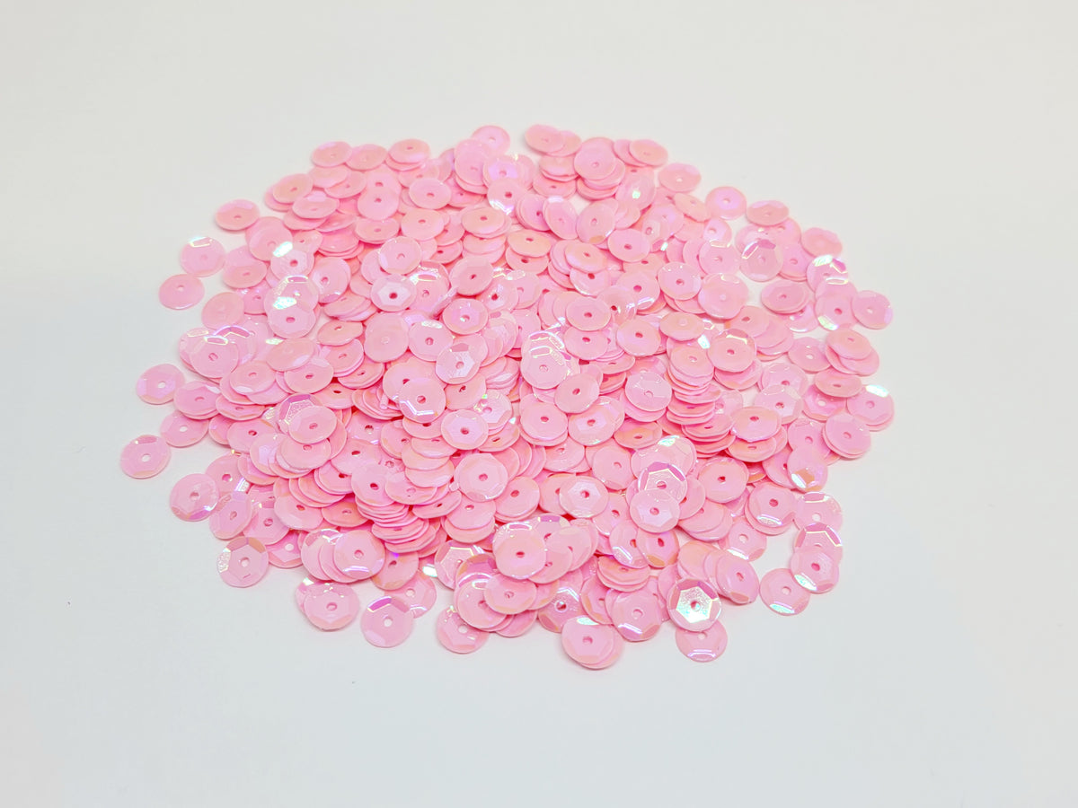 6mm Round Sequins, Light Pink – The Busy Beaver
