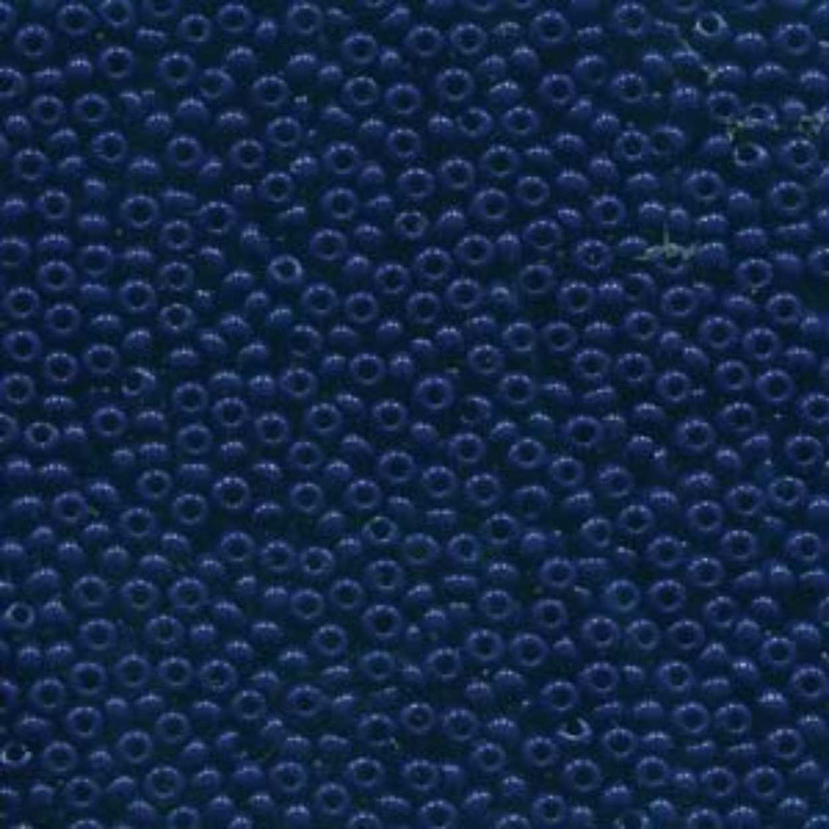 Preciosa 11/0 Seed Beads Opaque Navy Blue – The Busy Beaver