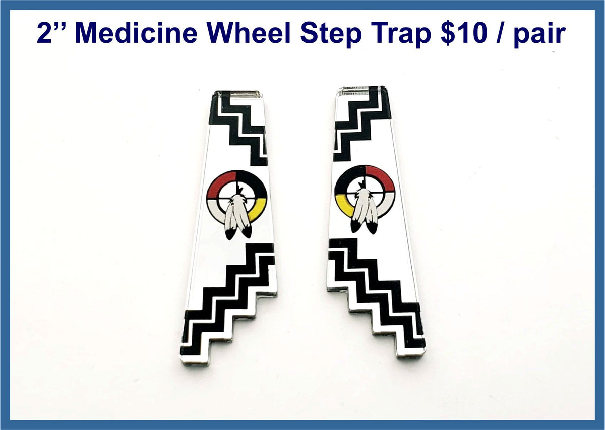 2" Medicine Wheel Step Trap – The Busy Beaver